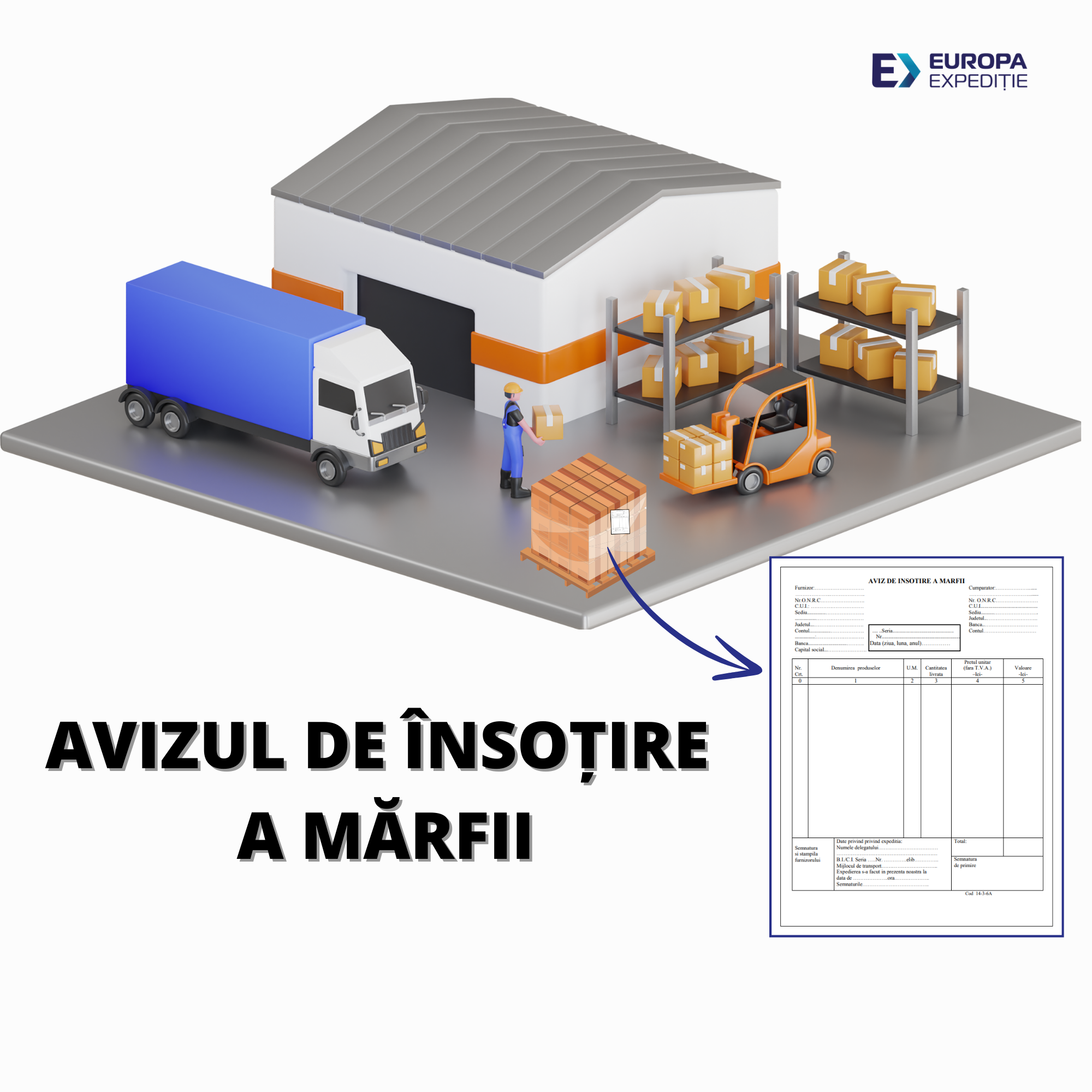 Aviz de insotire a marfii, un document esential pentru transport ...